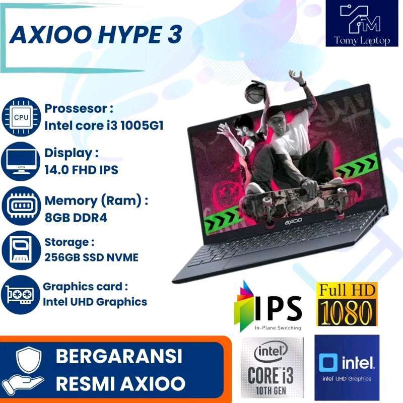 Jual Laptop Baru Axioo Hype 3 Intel Core I3 1005g1 Ram 8gb Ssd 256 512gb Layar 14.0fhd Ips ...
