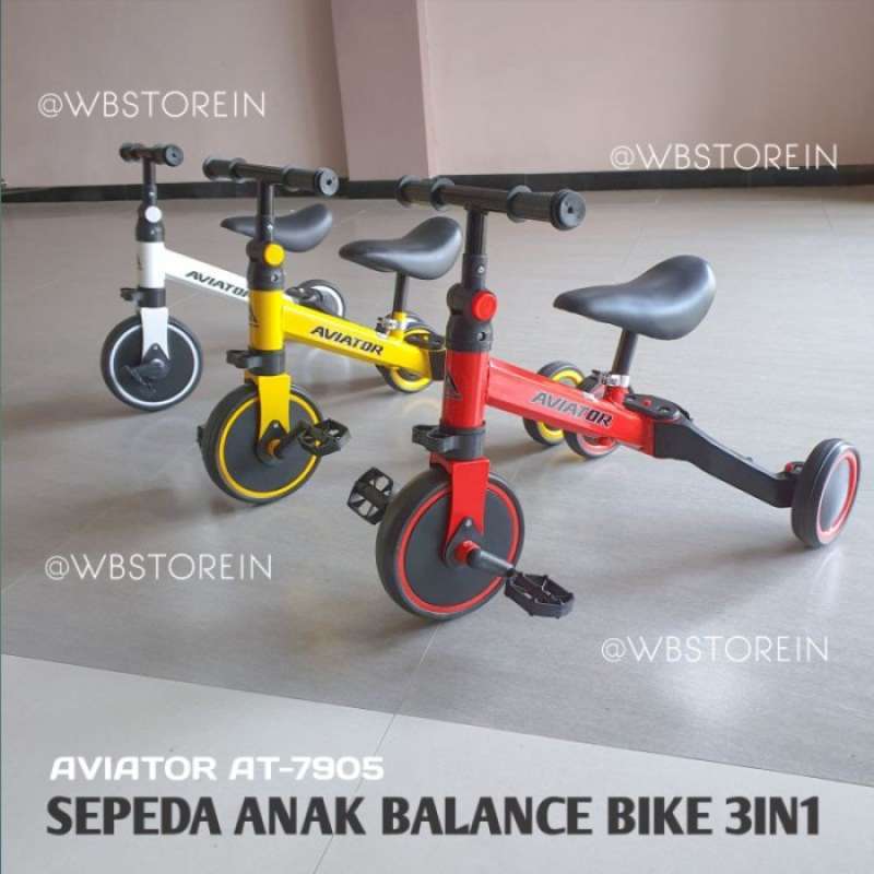Promo Keren Nih Sepeda Anak Roda Tiga 3 Balance Bike 3 In 1 Ride On Anak Diskon 5% Di Seller ...