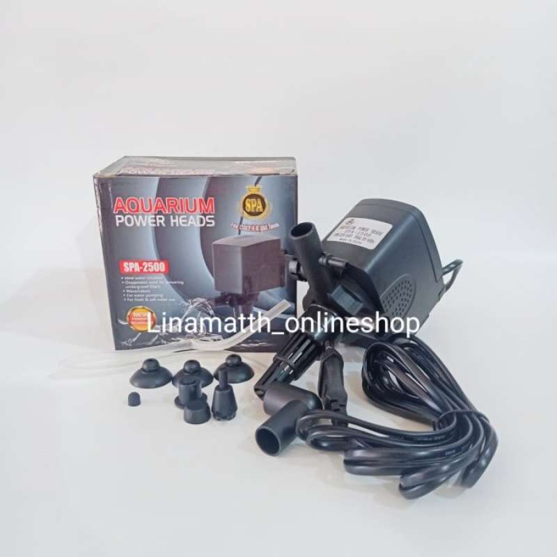 Promo Aquarium Power Heads Spa-2500 Spa Pompa Aquarium Diskon 23% Di Seller Laraji Store ...