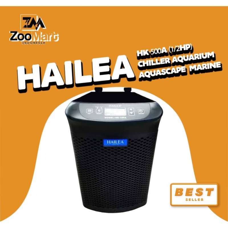 Promo Hailea Hk-500a (1/2hp) Chiller Aquarium / Aquascape / Marine ...