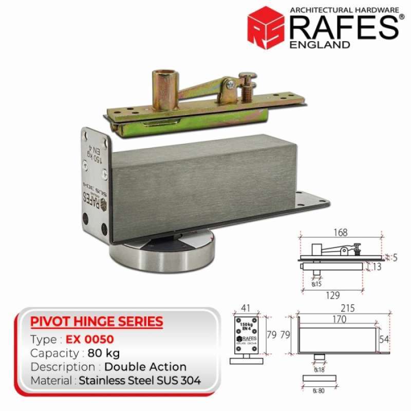 Promo Engsel Pivot Rafes Hold Open Rafes EX 0050 Diskon 23% di Seller ...