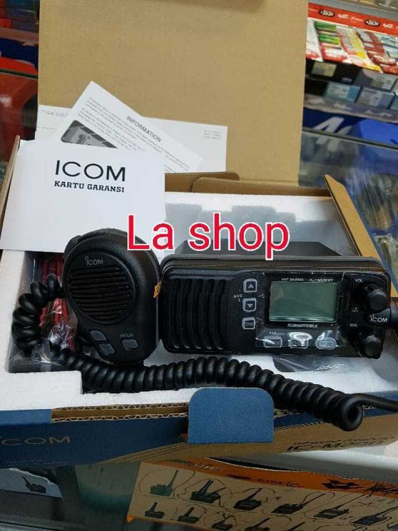Promo RADIO VHF MARINE ICOM IC M200 GARANSI RESMI Diskon 23% di Seller ...