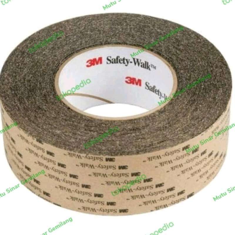 Jual Lakban Safety Walk 3m Black 610 / Lakban Anti Slip - Uk 2inch X 18,2m Di Seller Belibanyak ...