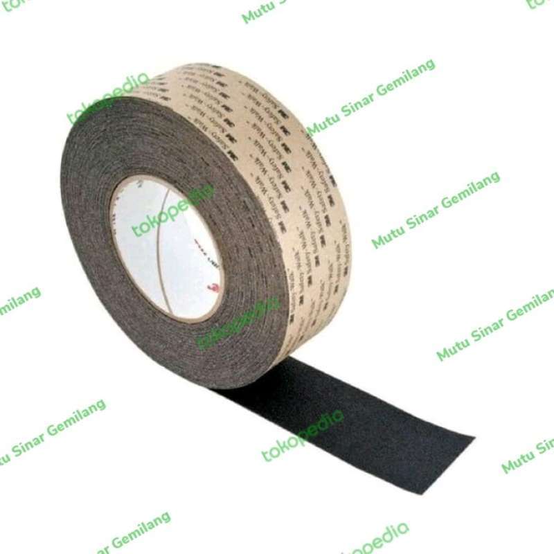 Jual Lakban Safety Walk 3m Black 610 / Lakban Anti Slip - Uk 2inch X 18,2m Di Seller Belibanyak ...