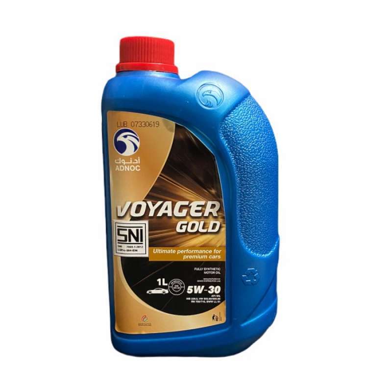 Promo Adnoc Voyager Gold Fully Synthetic 5W-30 1L Diskon 23% di Seller ...