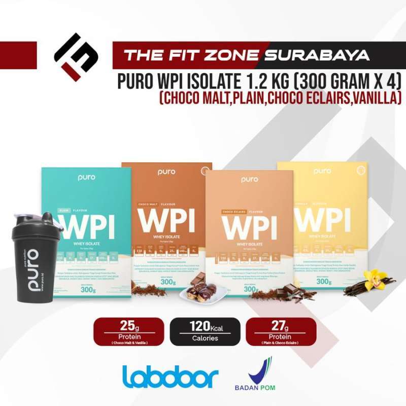 Whey Protein Puro Lengkap Harga Terbaru Maret 2024 | Blibli