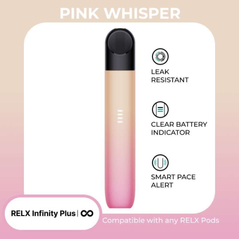 Jual Relx Infinity Plus Device Pink Whisper Termurah - Harga Grosir ...