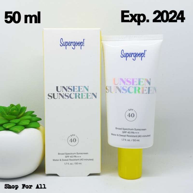 Promo Goop! Unseen Sunscreen Spf40 / Spf 40 Pa+++ 50ml / 50 Ml Diskon 23% Di Seller Vulva Store ...