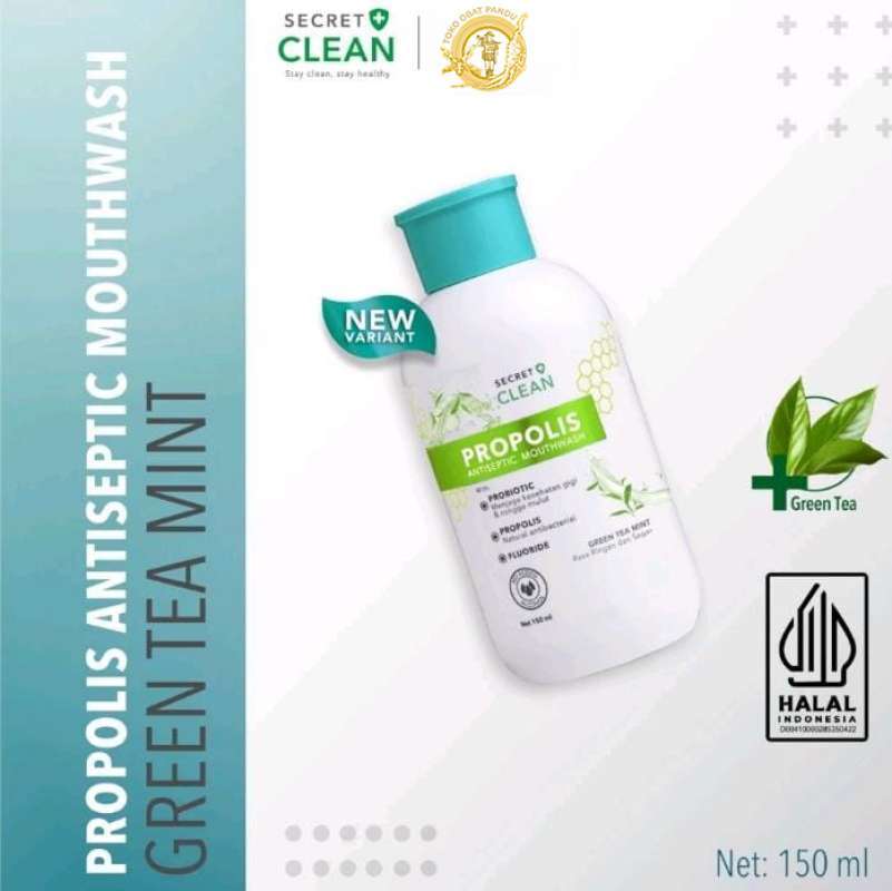 Jual Secret Clean Propolis Antiseptic Mouthwash (150ml) Di Seller Toko ...