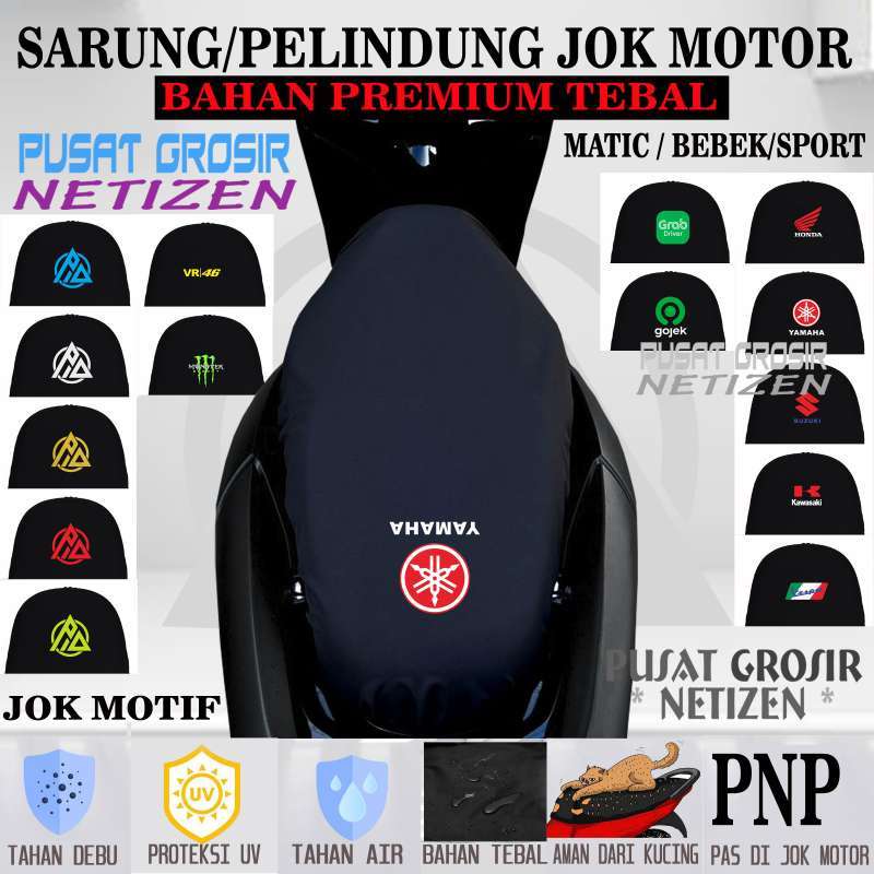Promo [prm] Sarung Jok Motor Yamaha Nmax Mio Aerox Fino Fazzio Lexy Gear Xride Xeon Soul Freego ...
