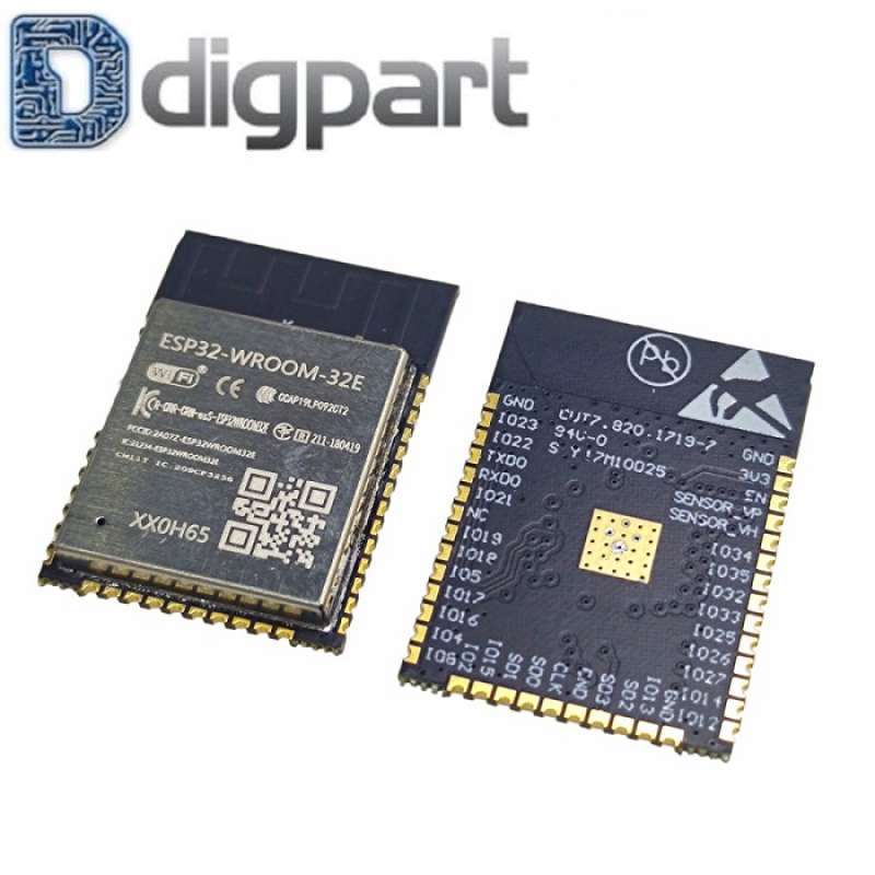 Jual ESP32-WROOM-32E ESP32 WiFi Bluetooth Chip di Seller Digpart Malang ...