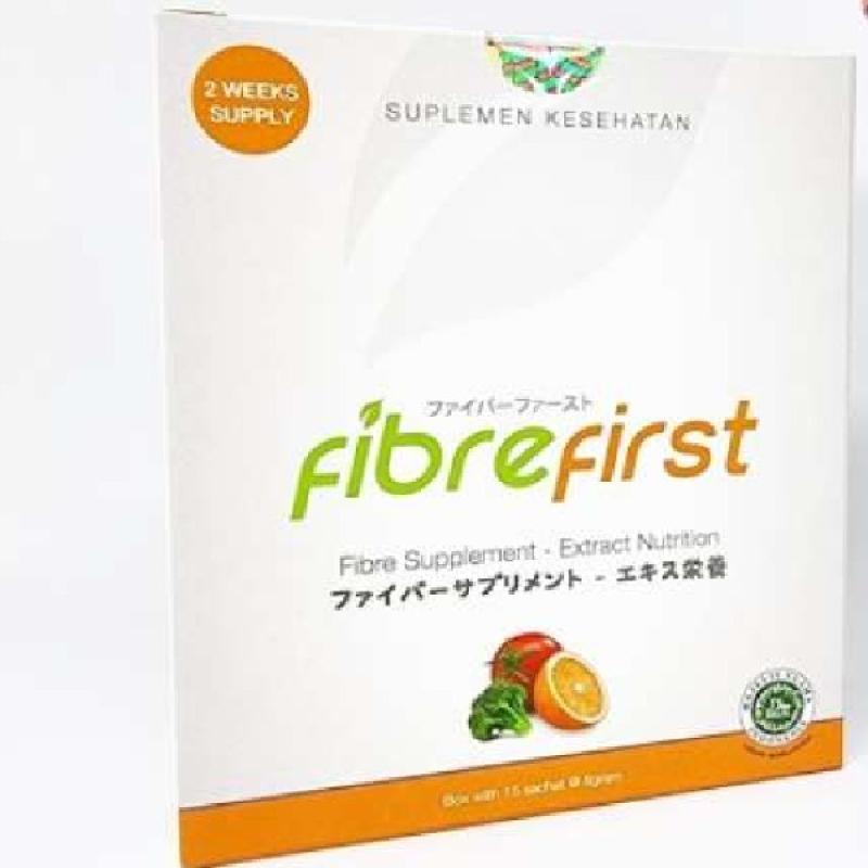Promo Fibrefirst 15 saset 120 grams Fiber Serat Hervibe Diskon 23% di ...