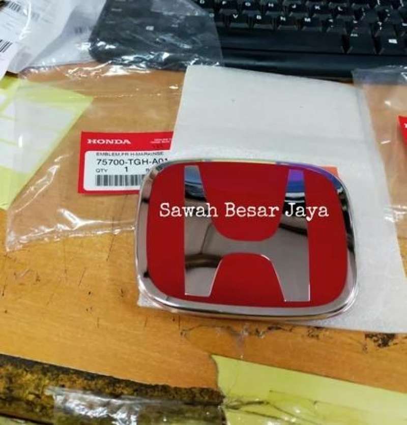 Promo Red Emblem Logo Lambang H Merah Civic Turbo Sedan Hatchback Type ...