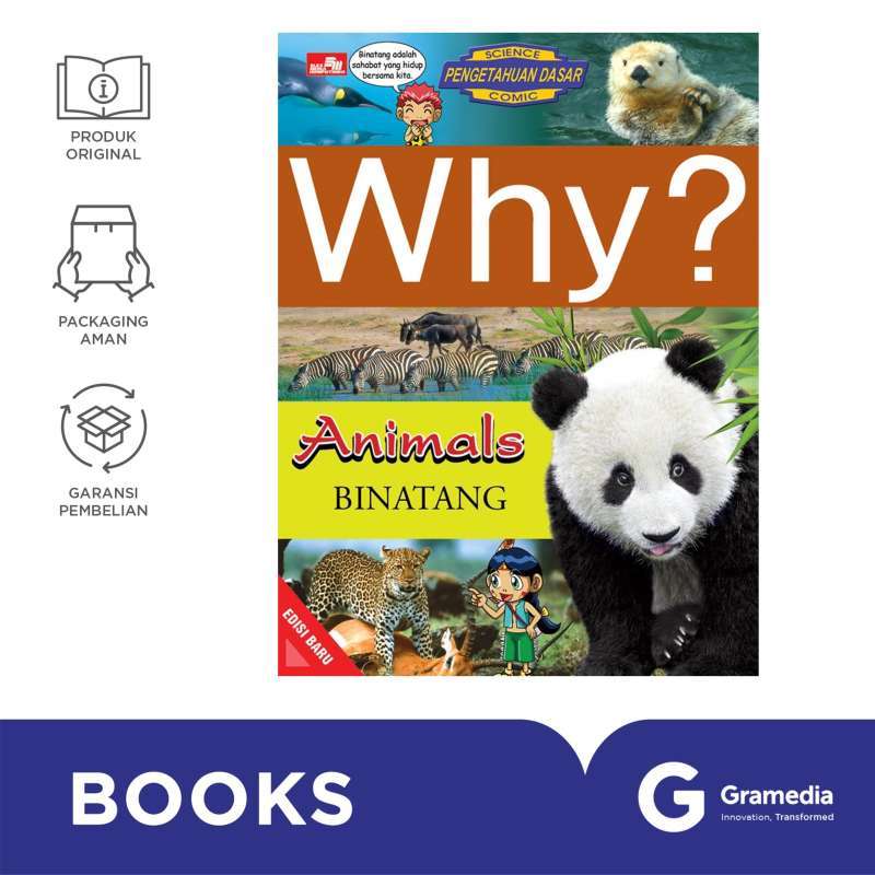 Promo Buku Why Animals - Binatang (Edisi Baru) Diskon 20% di Seller ...