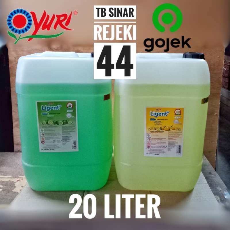 Promo YURI LIGENT 20 LITER Cairan Sabun Cuci Pencuci Piring Anti ...