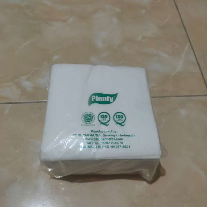 Promo KARTON Tisu Cocktail Plenty 2 Ply 100 Sheets per pax [48 Px/CTN ...