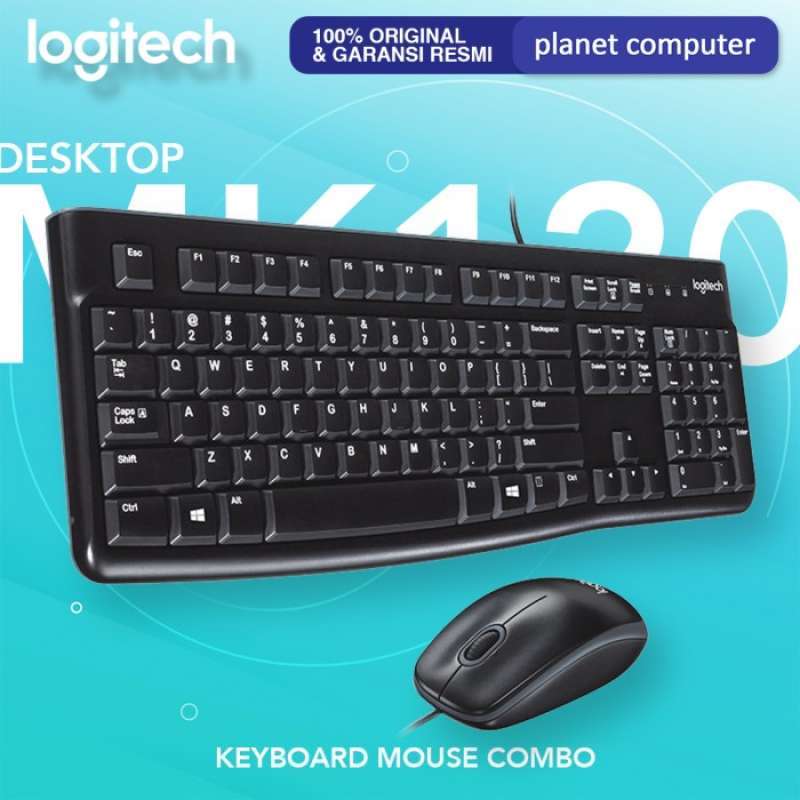 Jual Logitech Mk120 Keyboard Mouse Combo Usb Di Seller Alfira Shop - Tugu Selatan, Kota Jakarta ...