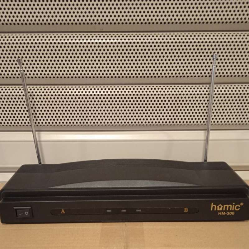 Promo Mic Homic Double Wireless HM-306 VHF Series Diskon 23% di Seller ...