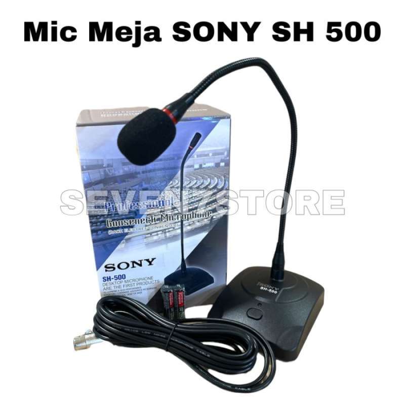 Promo /mic Meja/mic Duduk/mic Mimbar Sony Sh-500 Diskon 23% Di Seller ...