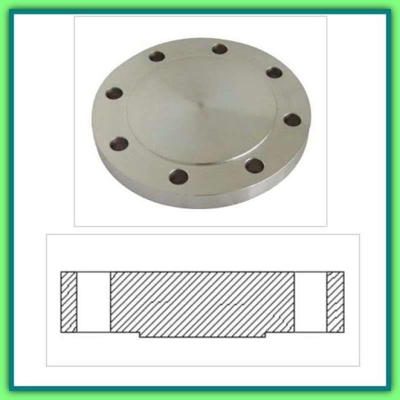 Promo Blind Flange / Flange Buta 2.5 Inch Ansi 150 Carbon Steel Besi ...