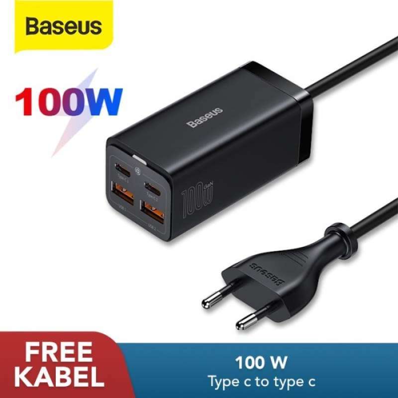 Jual Baseus Gan3 Pro Kepala Charger 100w Fast Charging 4in1 Adaptor Usb ... Jual Baseus Gan3 Pro Kepala Charger 100w Fast Charging 4in1 Adaptor Usb ...