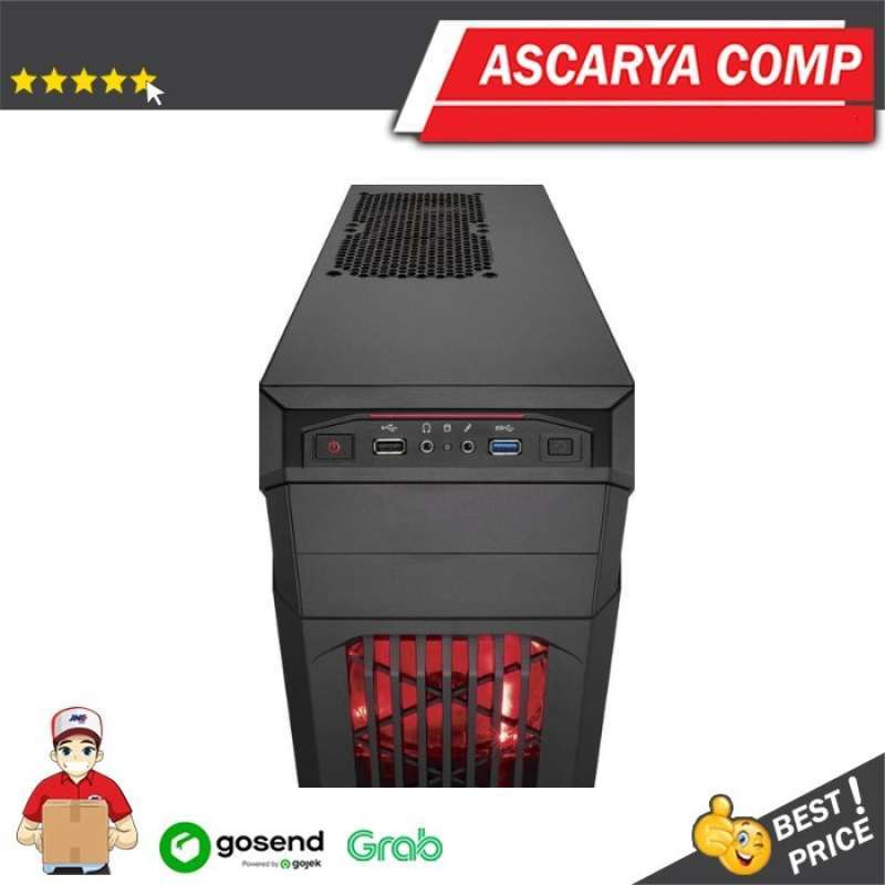 Jual Corsair Carbide Series Spec-01 Red Led Mid-tower Gaming Case Di ...
