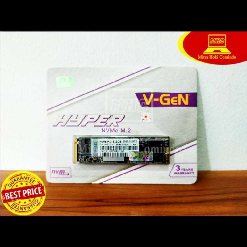 Jual SSD M.2 M2 NVME VGEN HYPER 512GB NVME V-GEN di Seller Proton ...