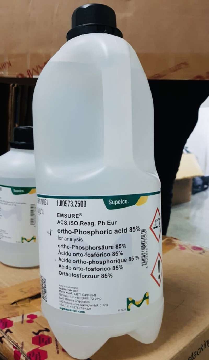 Promo MERCK 1.00573.2500 Ortho-Phosphoric Acid 85% 2,5L Diskon 23% di ...