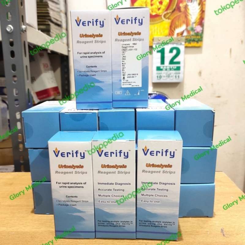 Promo Verify 10 Parameter Urinalysis Verify 10 P Diskon 23% Di Seller ...