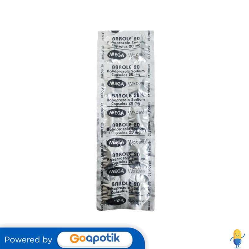 Jual Barole 20 Mg Strip 10 Kapsul Di Seller Apotek Najeeb Farma - Kota ...