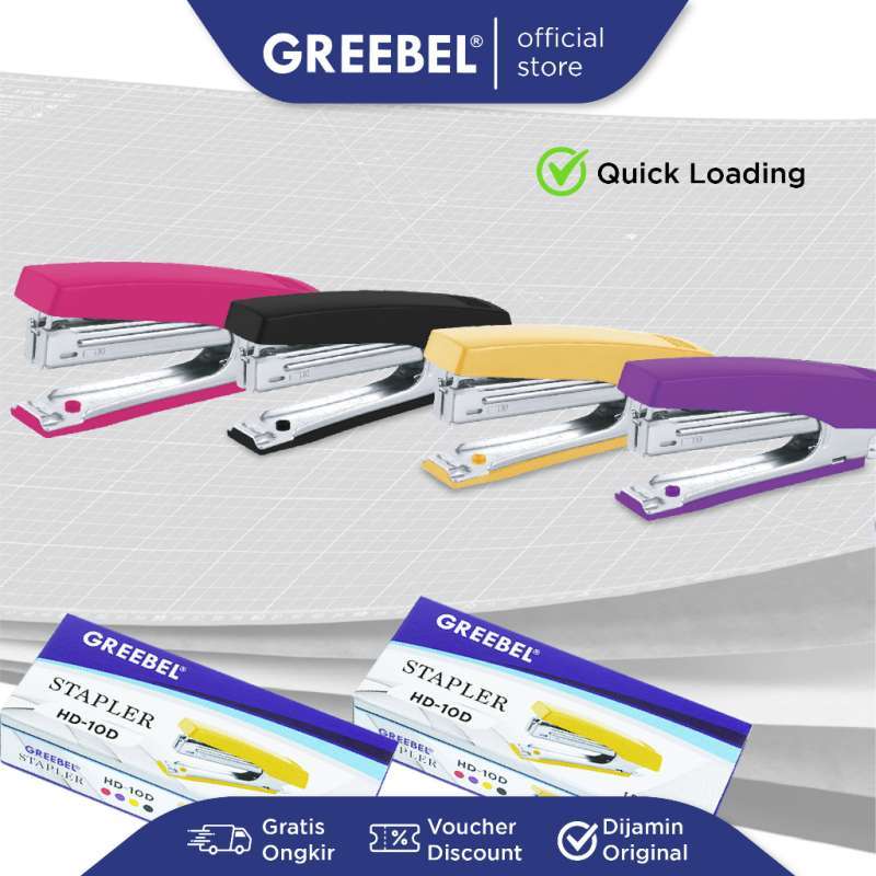 Promo Greebel Stapler Hd-10d/staples/cekrekan /jegrekan/stepler ...