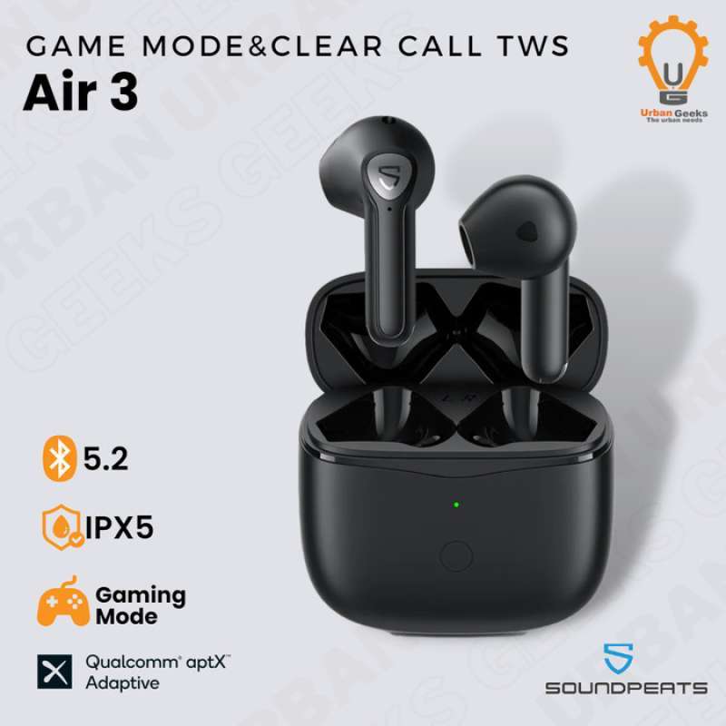 Jual SoundPEATS Air3 TWS APTX Adaptive True Wireless Earbuds di Seller ...