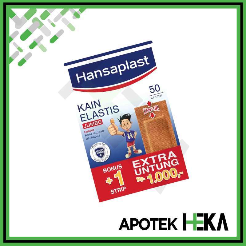 Jual Hansaplast Jumbo Box Isi 50 Lembar - Plester Luka Di Seller Apotek Heka Semarang Official ...