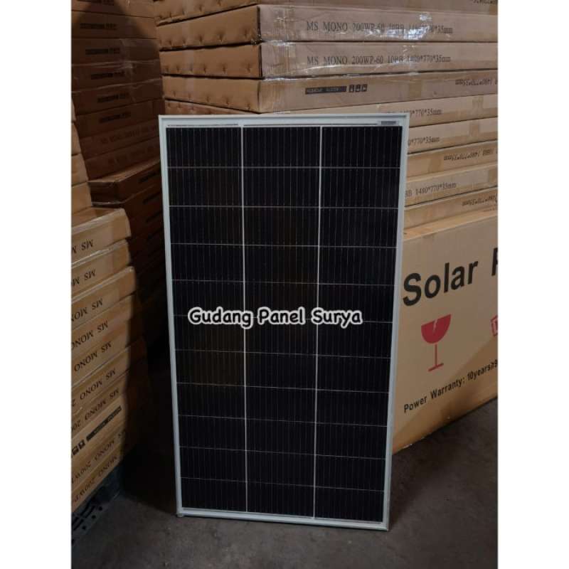 Promo Solar Panel Surya Cell Module Mono 160wp 160 Wp Maysun - Diskon ...