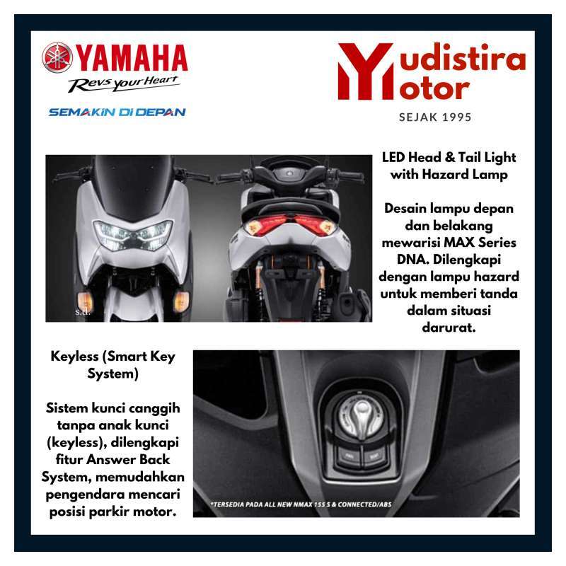 Promo Yamaha All New Nmax 155 S Sepeda Motor [OTR Jawa Tengah] Diskon 3 ...