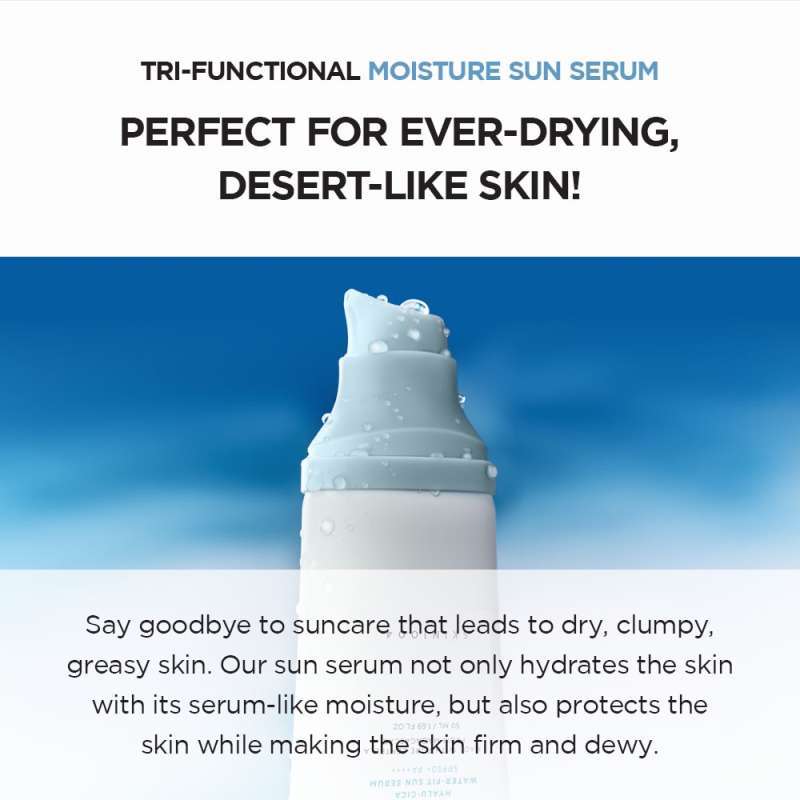 Promo Skin1004 Madagascar Centella Hyalu-cica Water-fit Sun Serum Spf50 ...