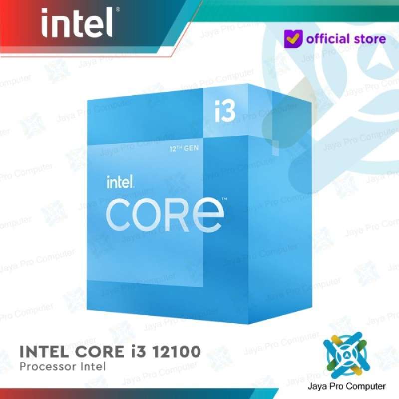 Promo Processor Intel Core I3 12100 Box Alder Lake Socket LGA 1700 ...