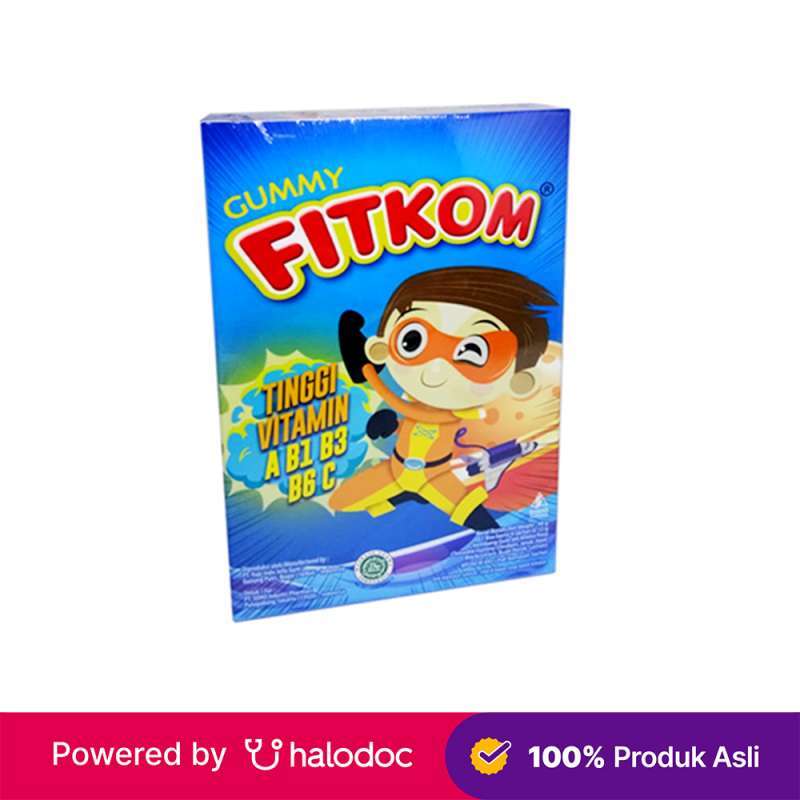 Jual Fitkom Gummy Multivitamin Biru Box 4 Sachet Di Seller Apotek Tbs ...