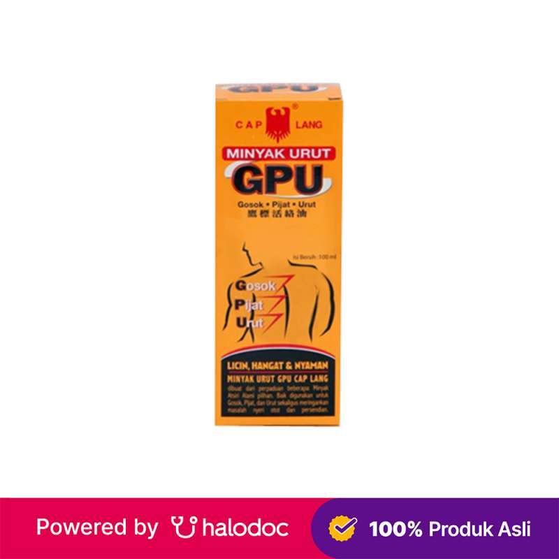 Jual Cap Lang Minyak Urut Gpu Sereh 100 Ml Di Seller Apotek Anugrah ...