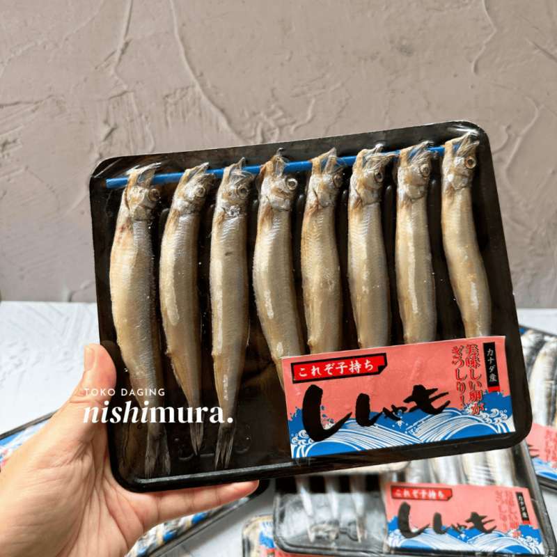Jual Ikan Shisamo Capelin Sisamo Isi Telur Telor Ikan Tobiko Fresh ...
