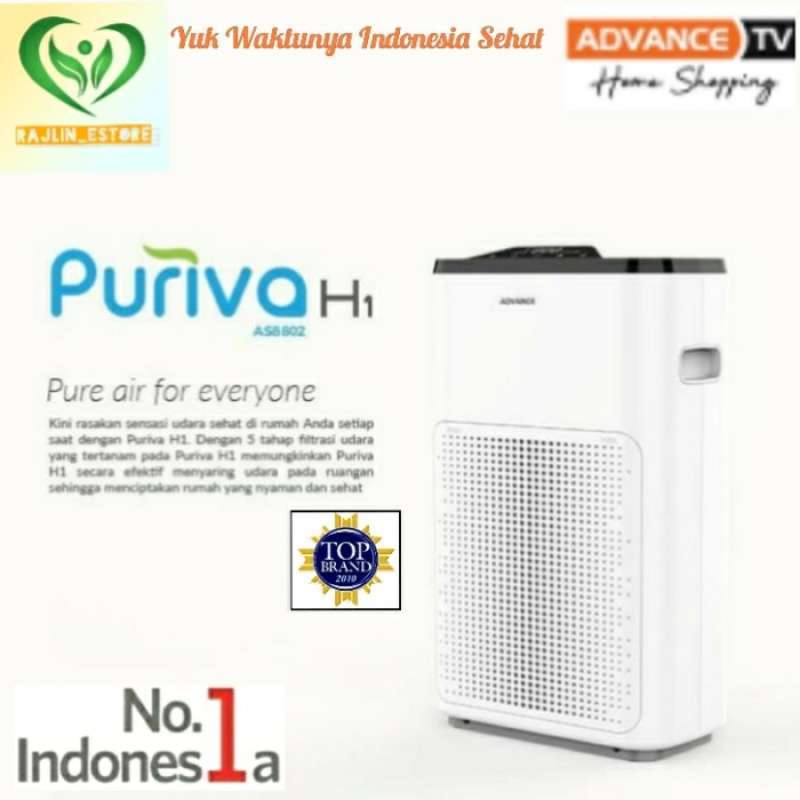 Promo HEPA Filter Advance Puriva H1, Air purifier Diskon 33% di Seller ...