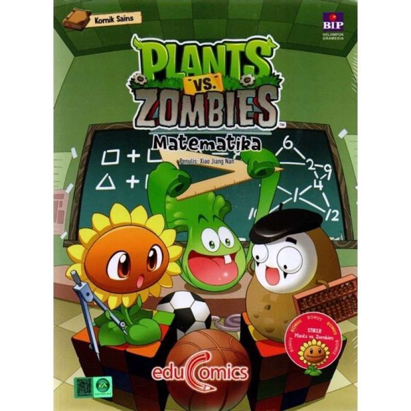 Promo Buku Komik Sains Educomics Plants Vs Zombies : Matematika Diskon ...