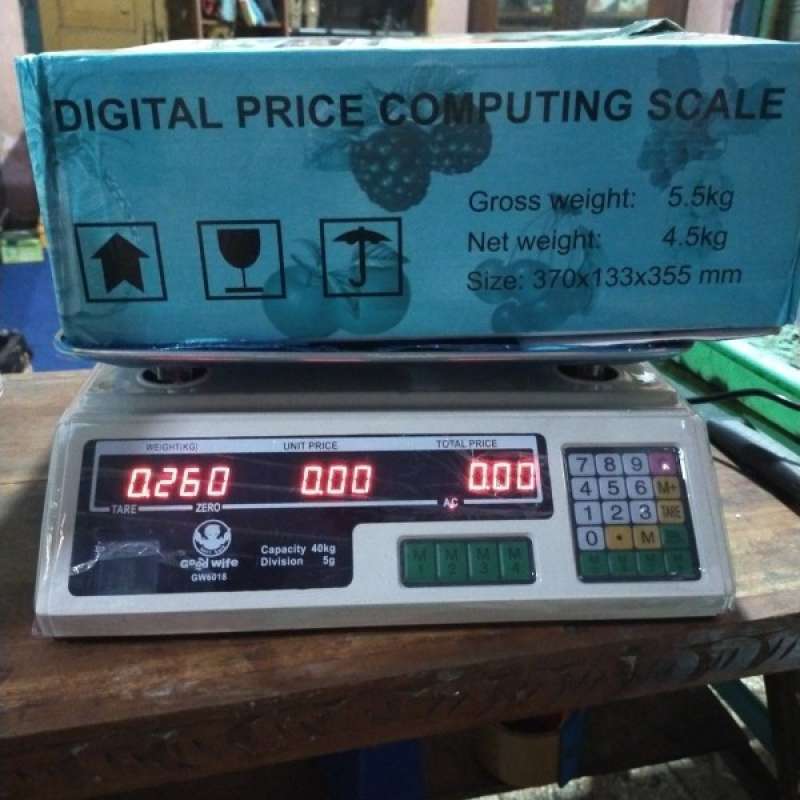 Jual Baru Timbangan Buah Digital Scale Double Computing 30kg Di Seller Rumbelst - Cengkareng ...