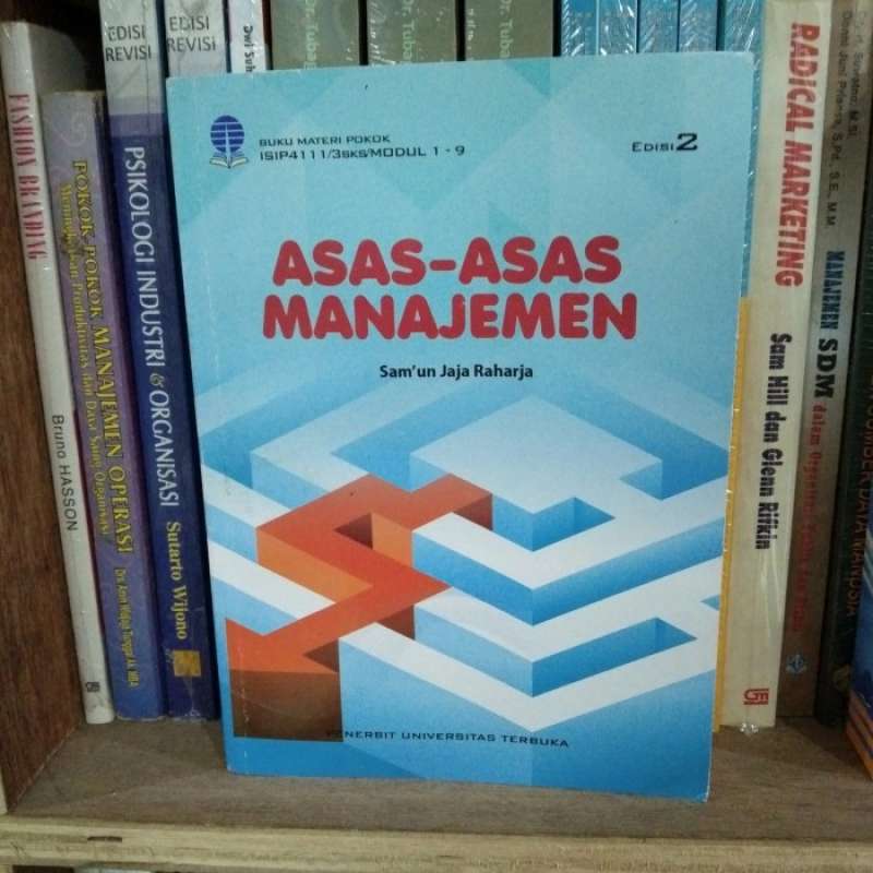 Promo Asas Asas Manajemen Edisi 2-samun Jaja Raharja Diskon 23% Di ...