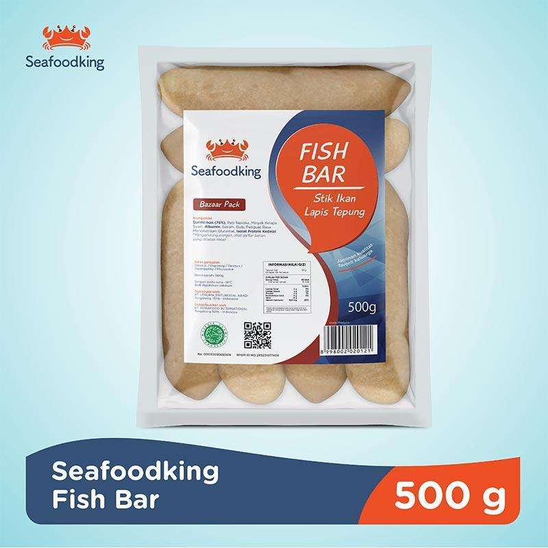 Promo Seafoodking Fish Bar Premium [500 G] Diskon 19% Di Seller Fresh ...