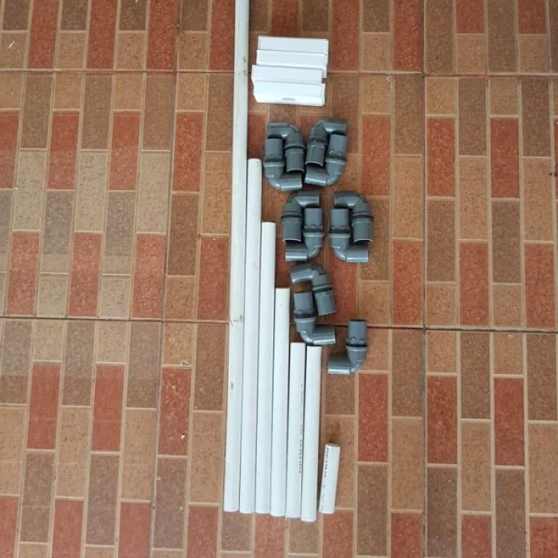 Promo Paket Hidroponik Set Standing 4 Tingkat Lengkap Dg Rak Rangka ...