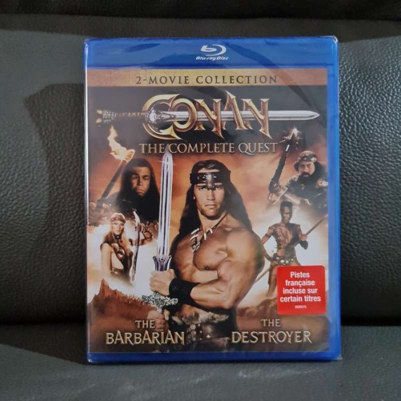 Promo CONAN THE COMPLETE QUEST : THE BARBARIAN/THE DESTROYER BLU-RAY Diskon 23% di Seller Guaza ...