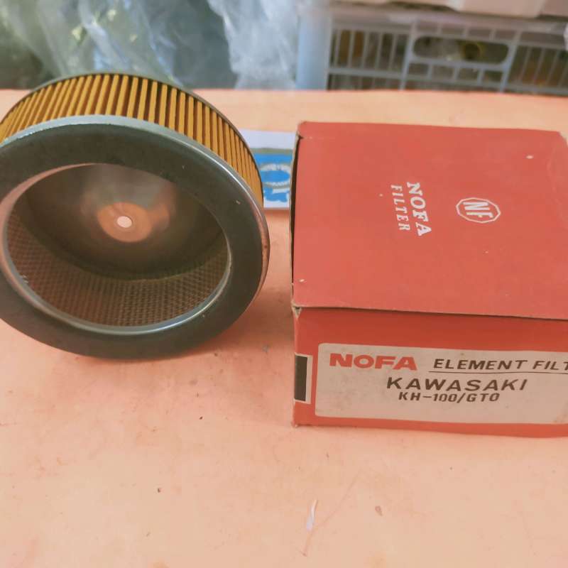 Jual Kertas Saringan Filter Udara Karburator Kawasaki Kh Kh100 Gto Di ...
