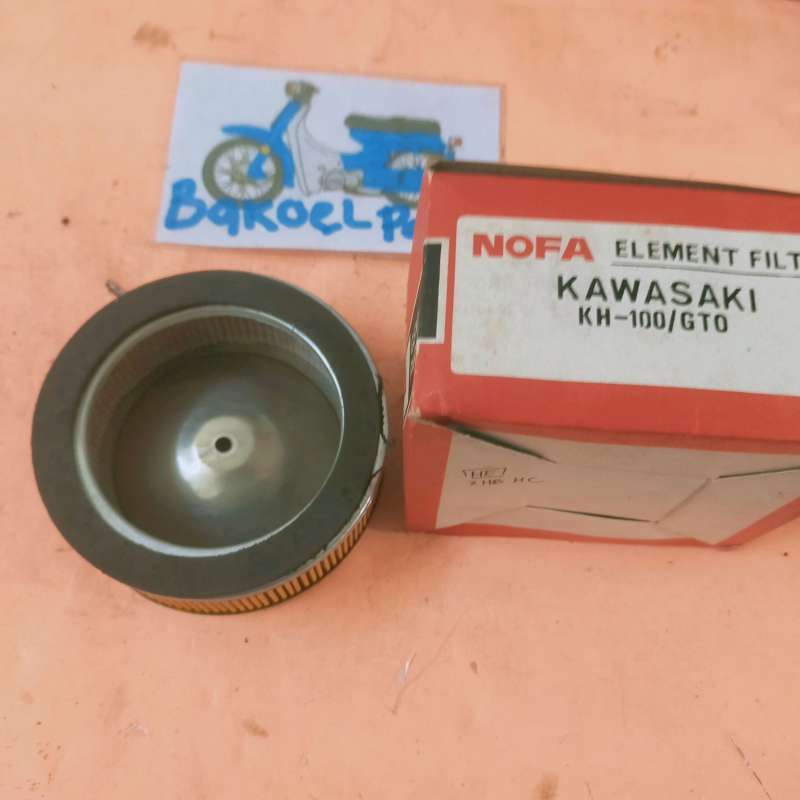 Jual Kertas Saringan Filter Udara Karburator Kawasaki Kh Kh100 Gto Di ...