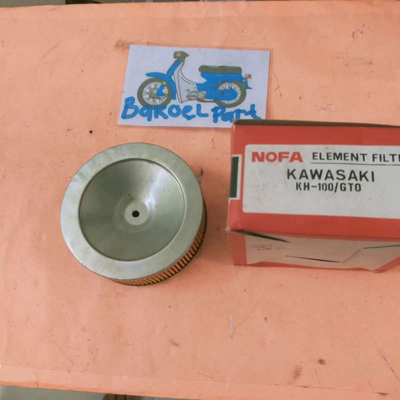 Jual Kertas Saringan Filter Udara Karburator Kawasaki Kh Kh100 Gto Di ...